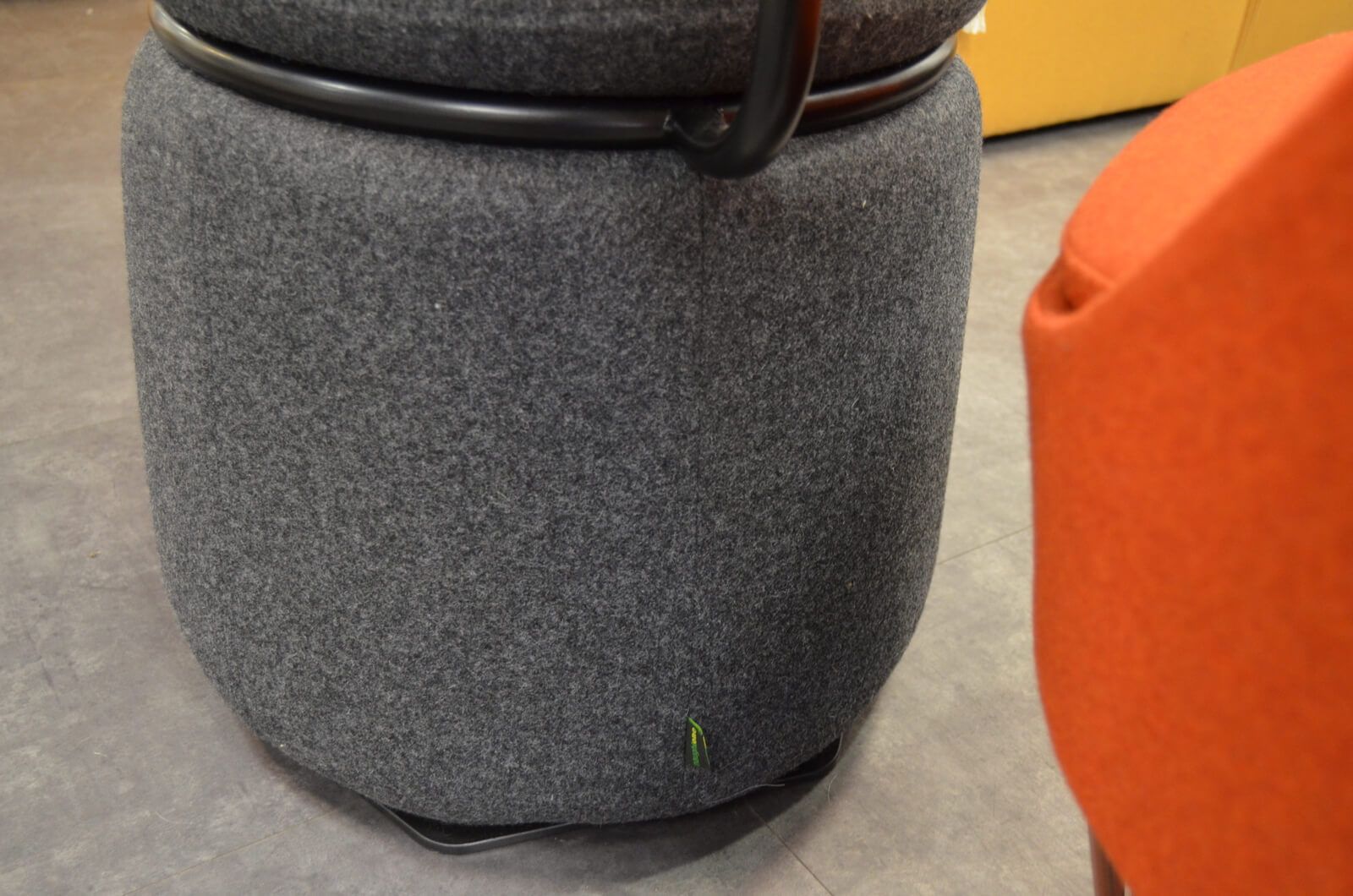 LASSO Stool with Built in Table Collaborative Seating Designer Office ...